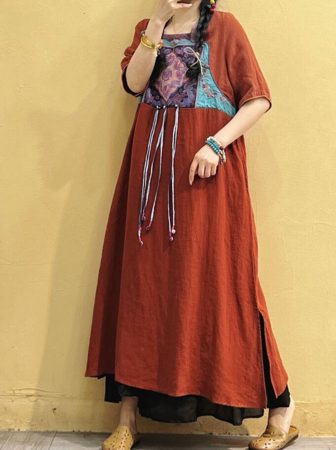 Women Summer Long Dresses Womens Robe Loose Fit Dresses - Etsy