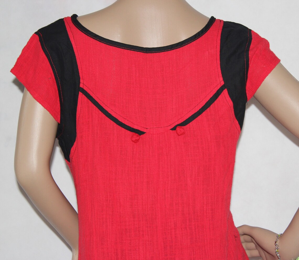 Women Dresses Summer Red dress asymmetric dress Dresses for | Etsy