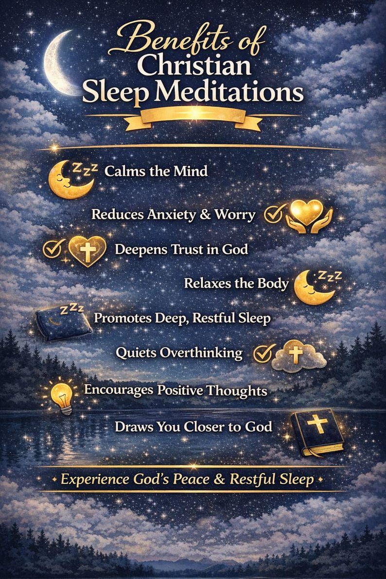 Christian Sleep Meditations Mega Bundle | Parts 1–3 Complete Collection ...