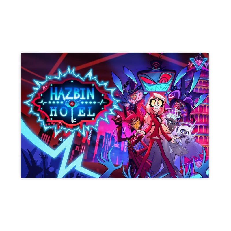 Hazbin Hotel Season 2 Poster - Etsy