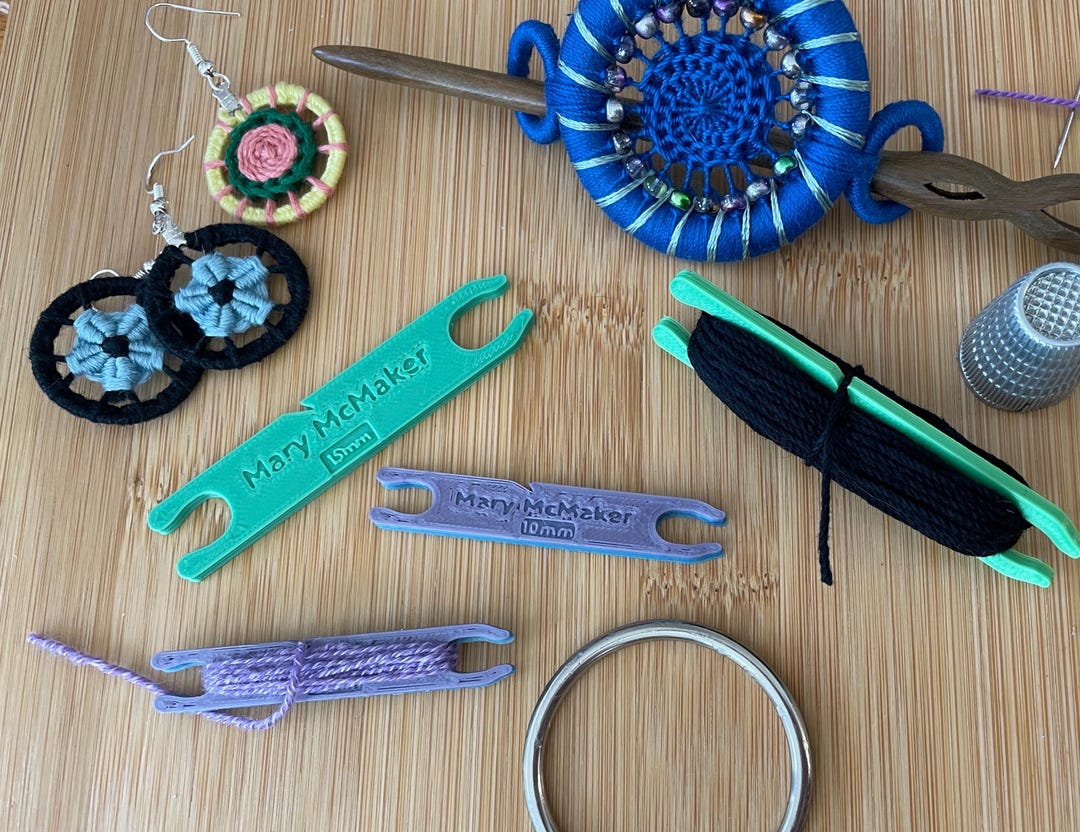 Button Bobbin (miniature Shuttle for Thread Buttons) - Etsy
