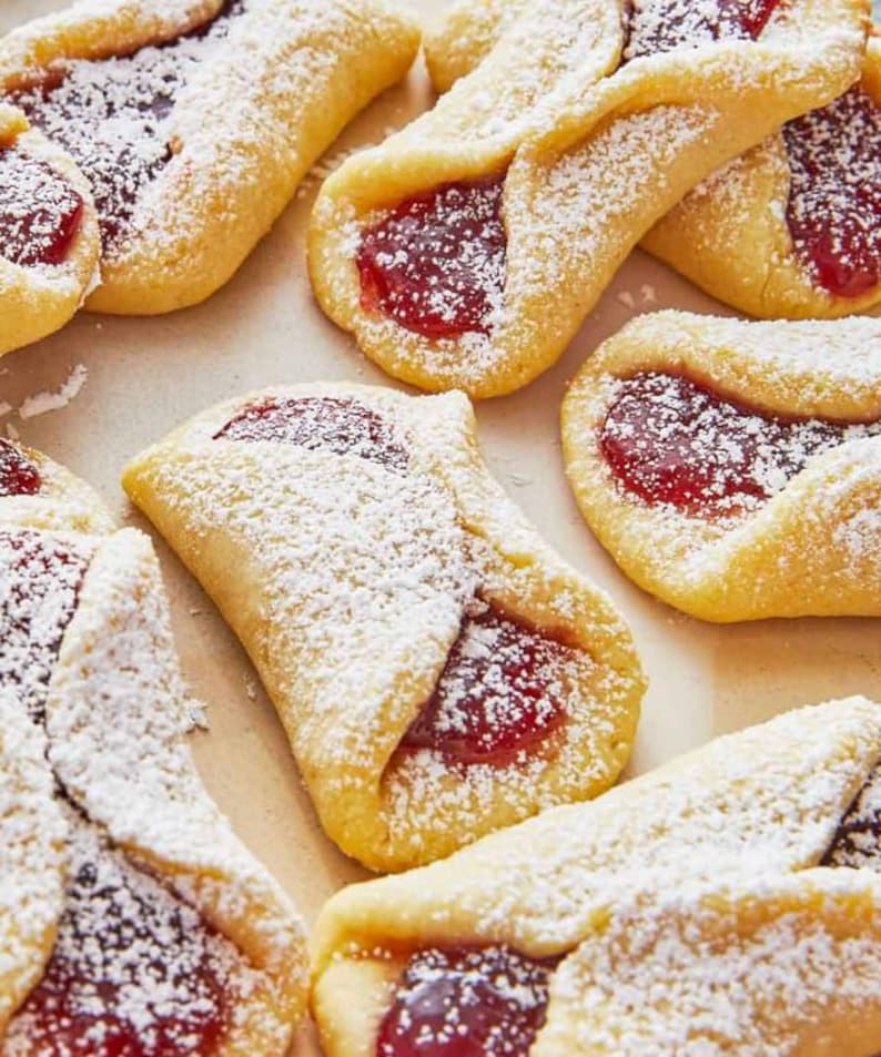 Italian Pinch Cookies Raspberry One Dozen - Etsy