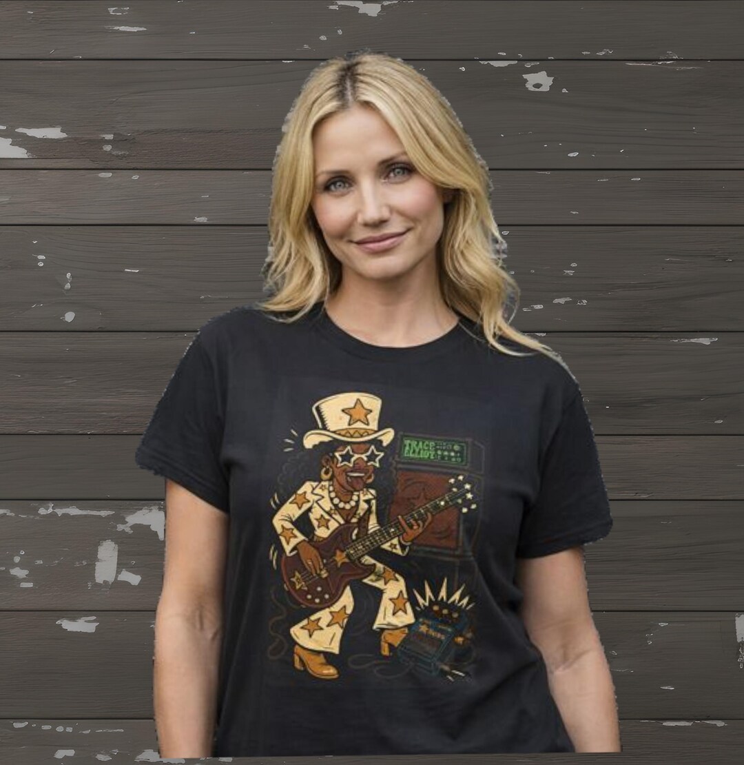 BOOTSY COLINS Female BASSIST T-shirt | Vintage Western Music ...