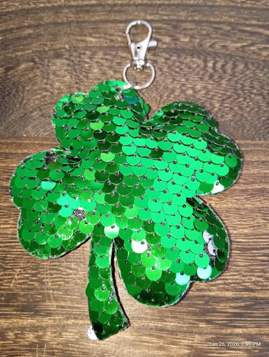 Shamrock Keychain Lucky Charm St. Patrick's Day St. Irish Ireland Erin ...