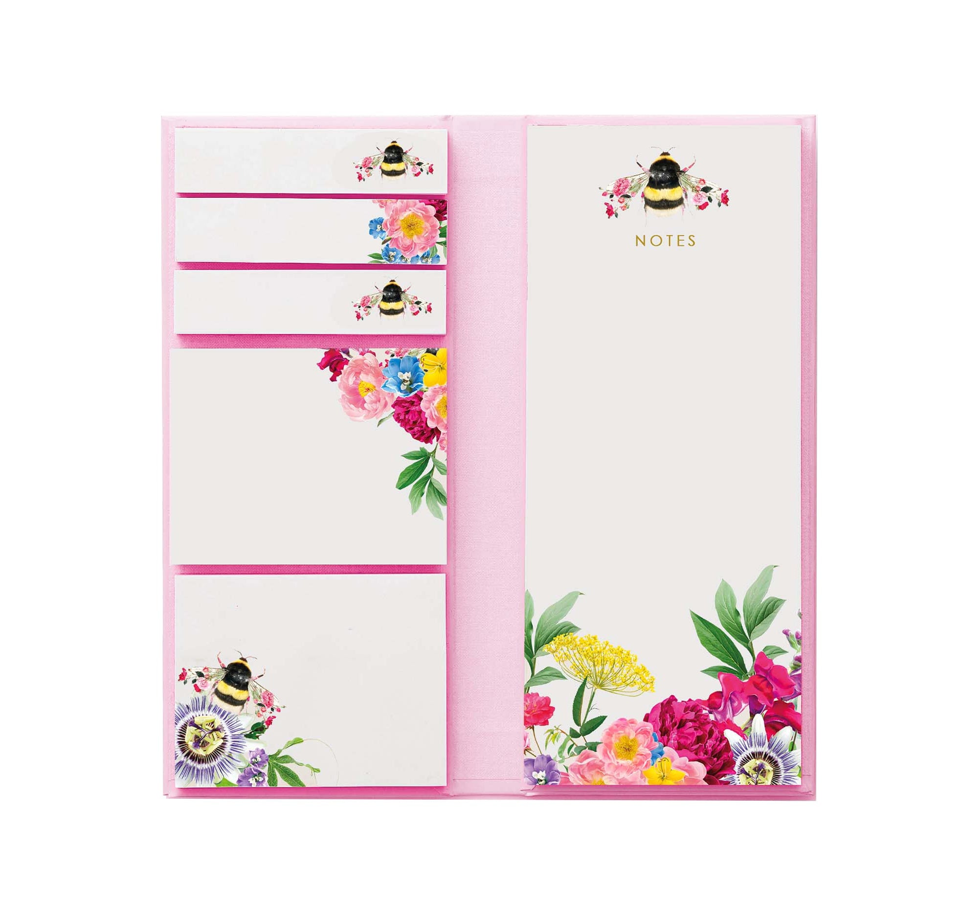 Cute Bee Sticky Notes Memo Folio - Perfect for Organizing and Reminders ...