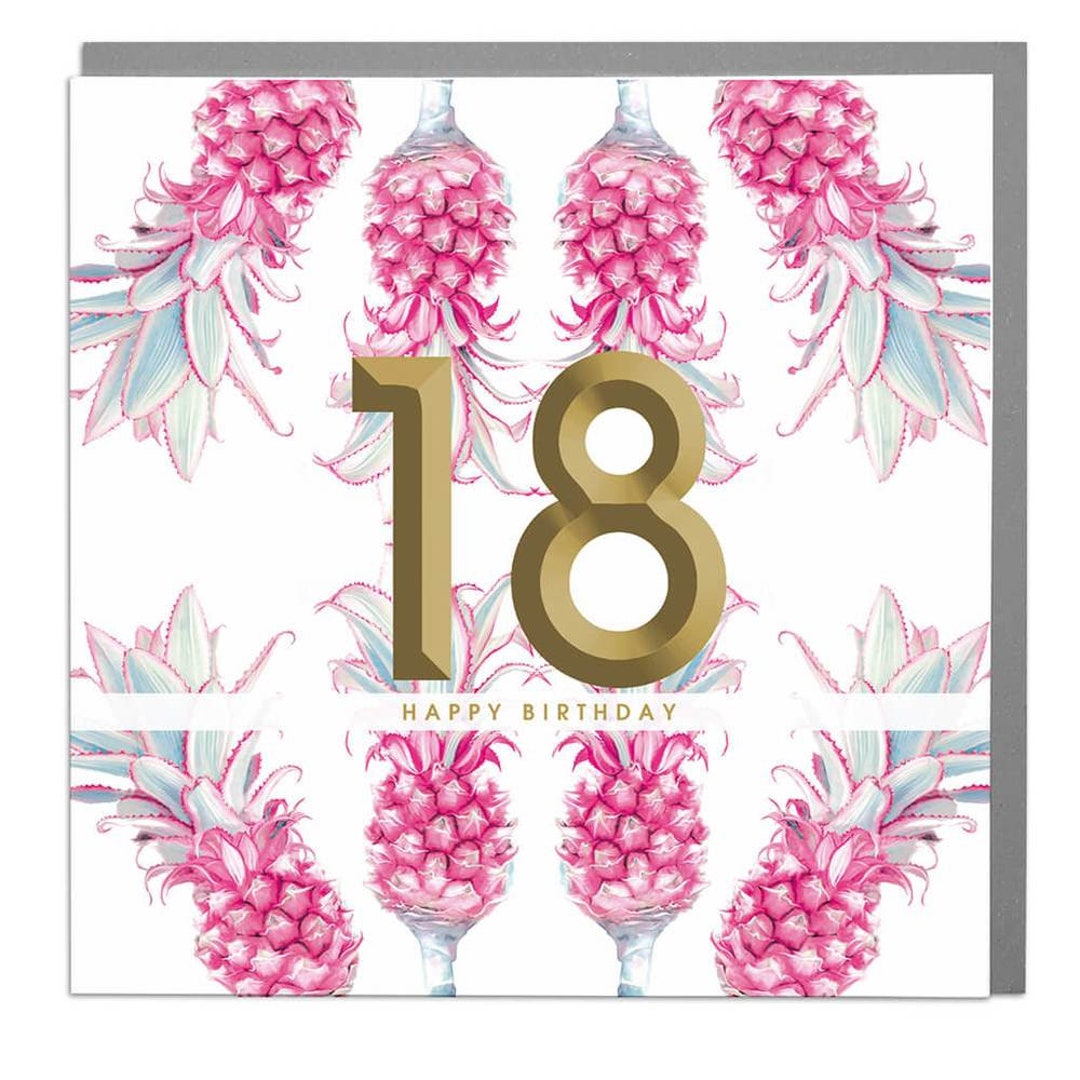 18th Happy Birthday Card - Etsy
