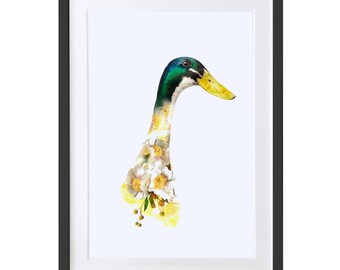 Indian Runner Duck Art - Etsy