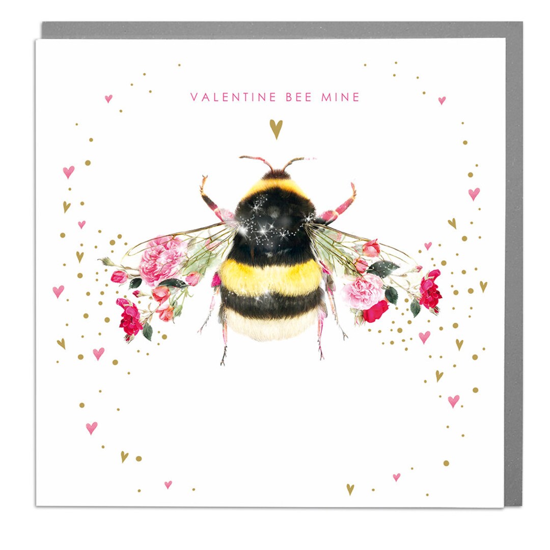 Valentine Bee Mine Valentines Day Card - Etsy