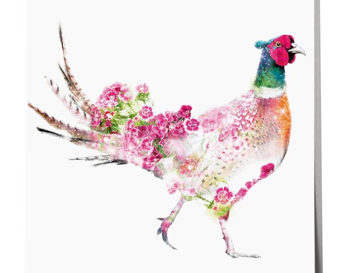 Pheasant Card - Etsy