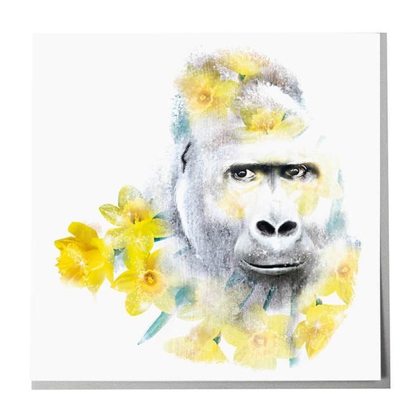 Gorilla Card - Etsy