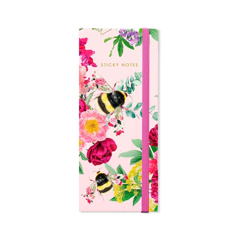 Cute Bee Sticky Notes Memo Folio - Perfect for Organizing and Reminders ...