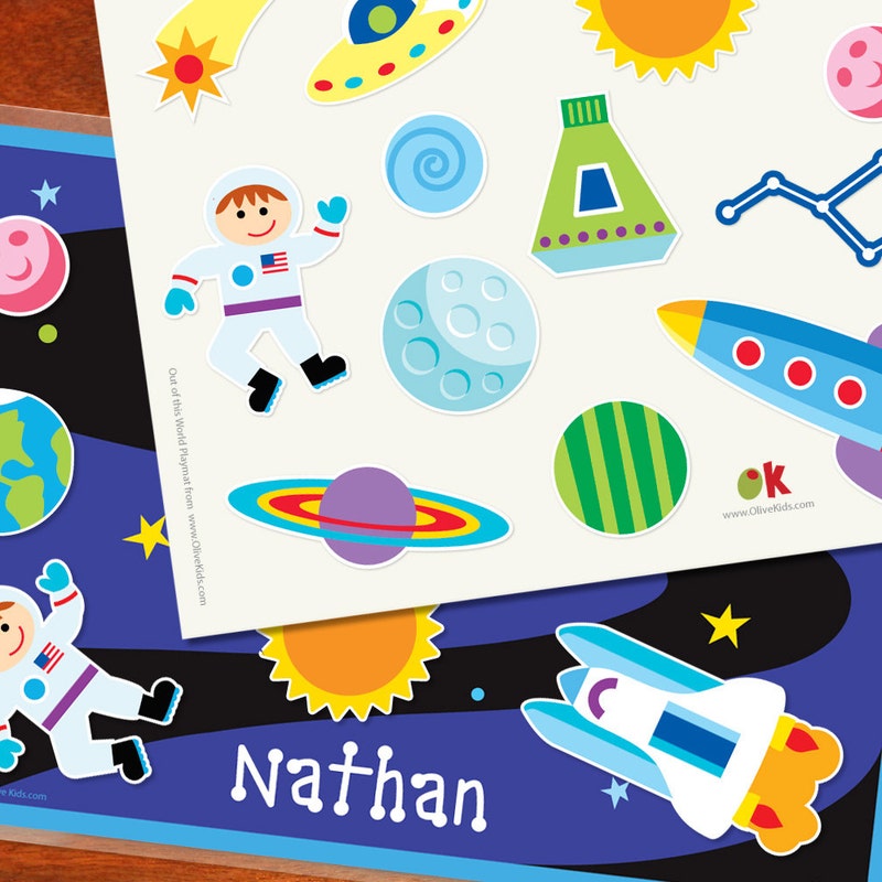 Outer Space Play Mat - Etsy