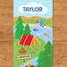 Camping Growth Chart, Canvas Growth Chart for Kids, Nursery Decor - Etsy