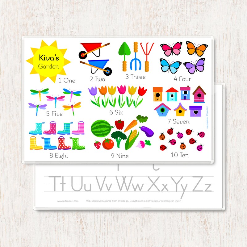Educational Table Mats - Etsy