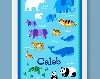 Endangered Animals Poster
