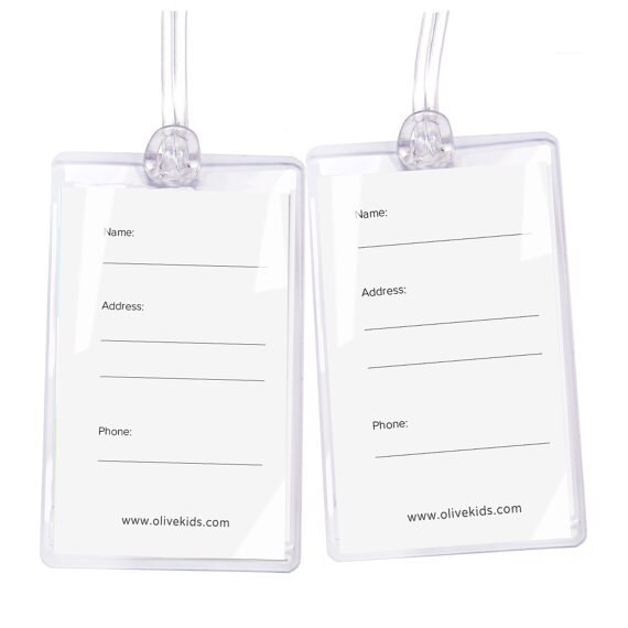 Boy's Personalized Basketball Name Tag Set | Etsy