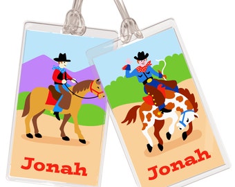 Kid's Personalized Race Car Name Tag Set | Etsy