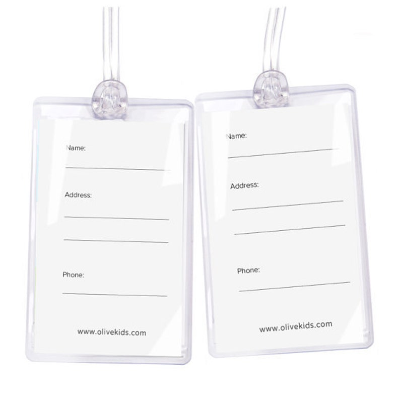 Kids Personalized Robots Name Tag Set | Etsy