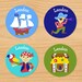 Kids Pirates Waterproof Name Labels, Personalized Pirate Daycare Labels ...