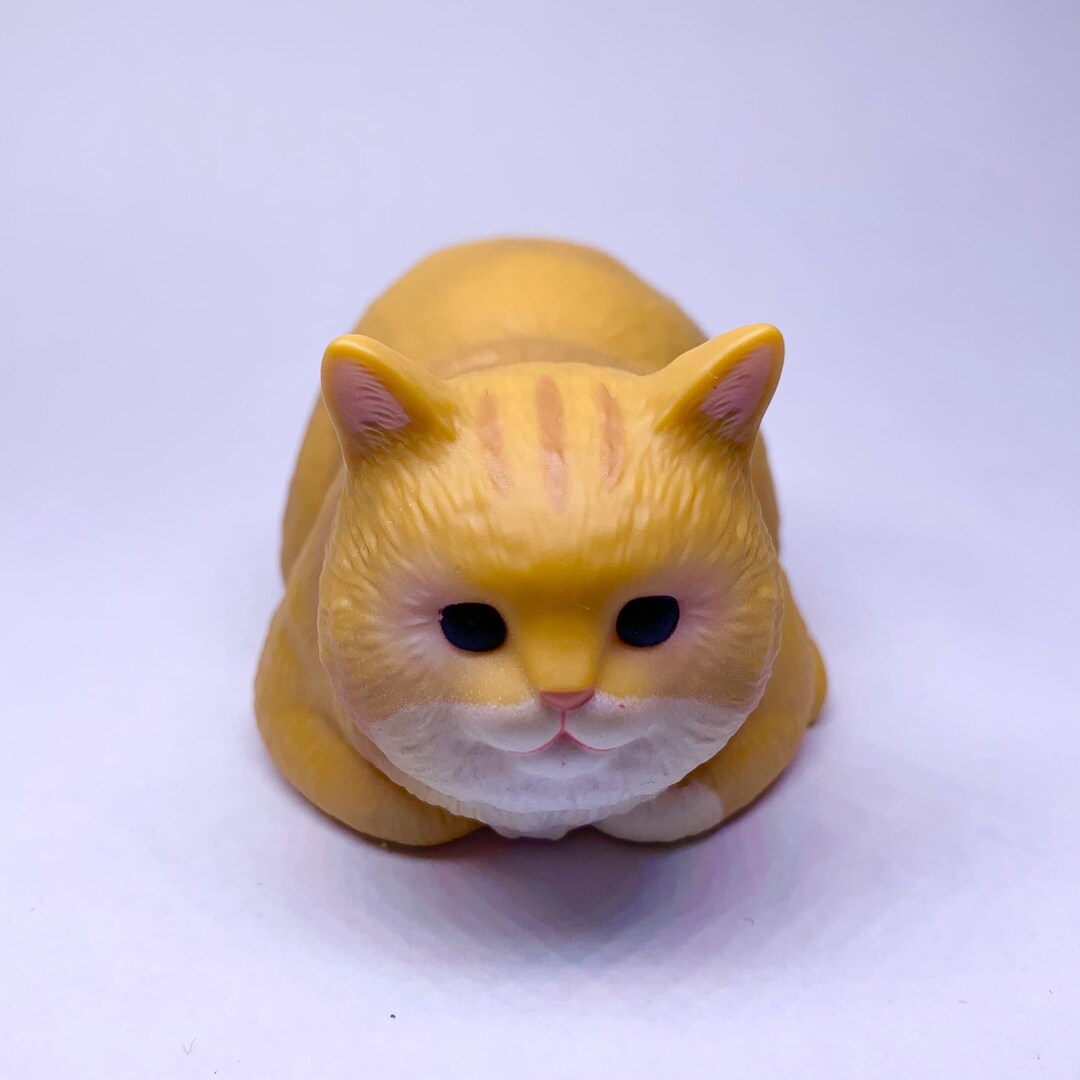 Bandai Soft Vinyl Cat Figure | Realistic Japanese Cat | No Box ...