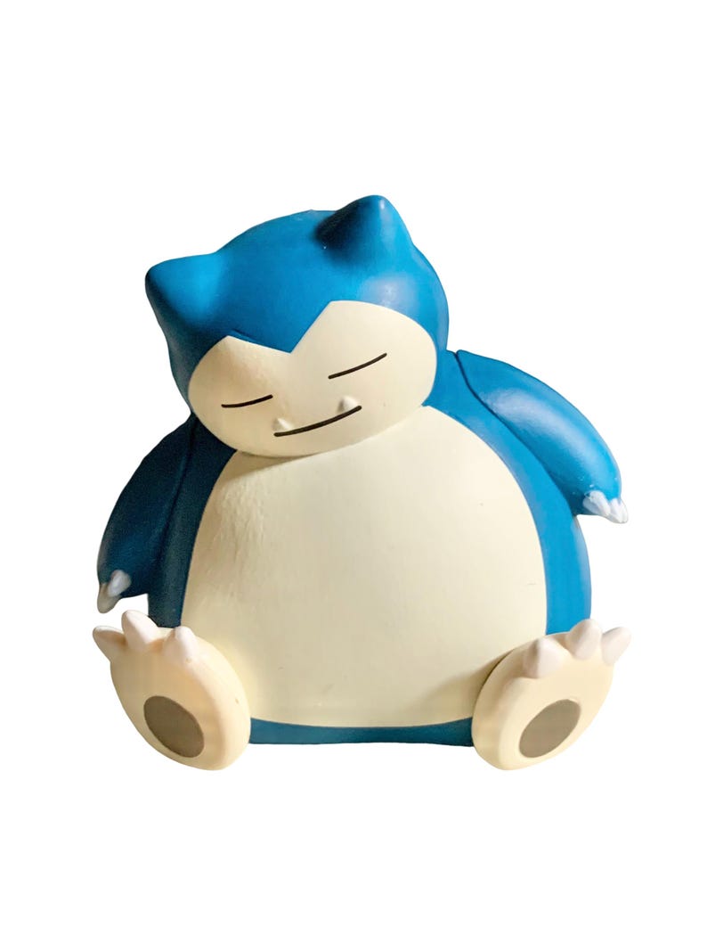 Snorlax Figure – Pokémon Gachapon – Capsule Toy – Mini Collectible From ...