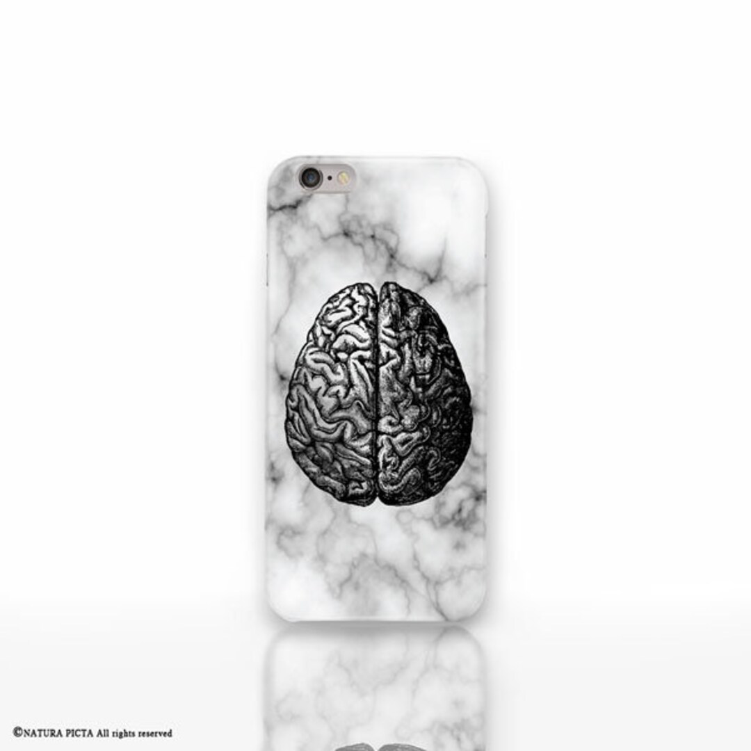Marble Anatomy Brain iPhone 14 13 12 11 Pro Max/14 13 12 11 Pro/14 Plus ...