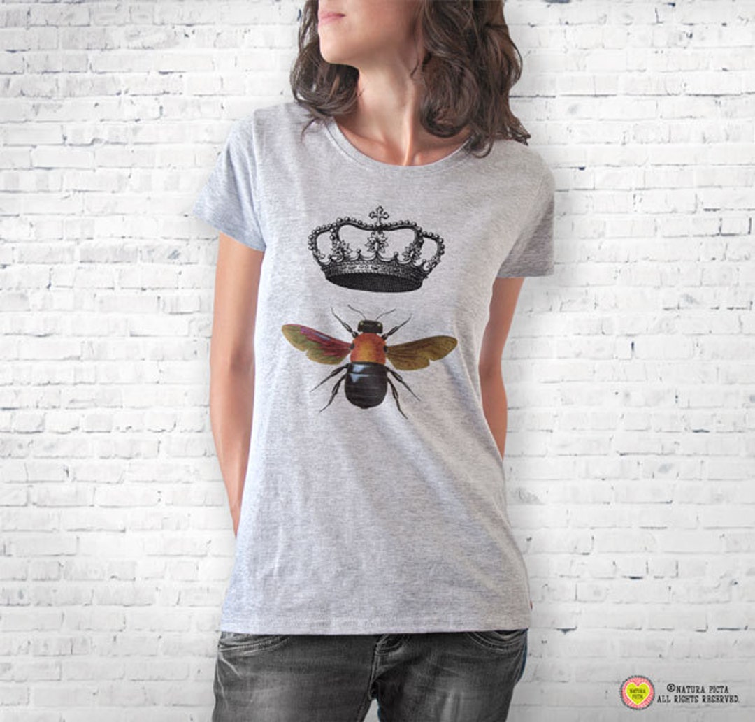 Queen Bee T-shirt, Bumble Bee Shirt, Women T-shirt, Wedding T-shirt ...