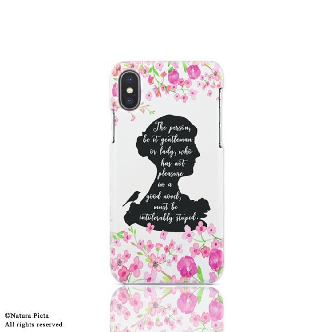 Jane Austen Quote iPhone Case 14 13 12 11 Pro Max/14 13 12 11 - Etsy UK