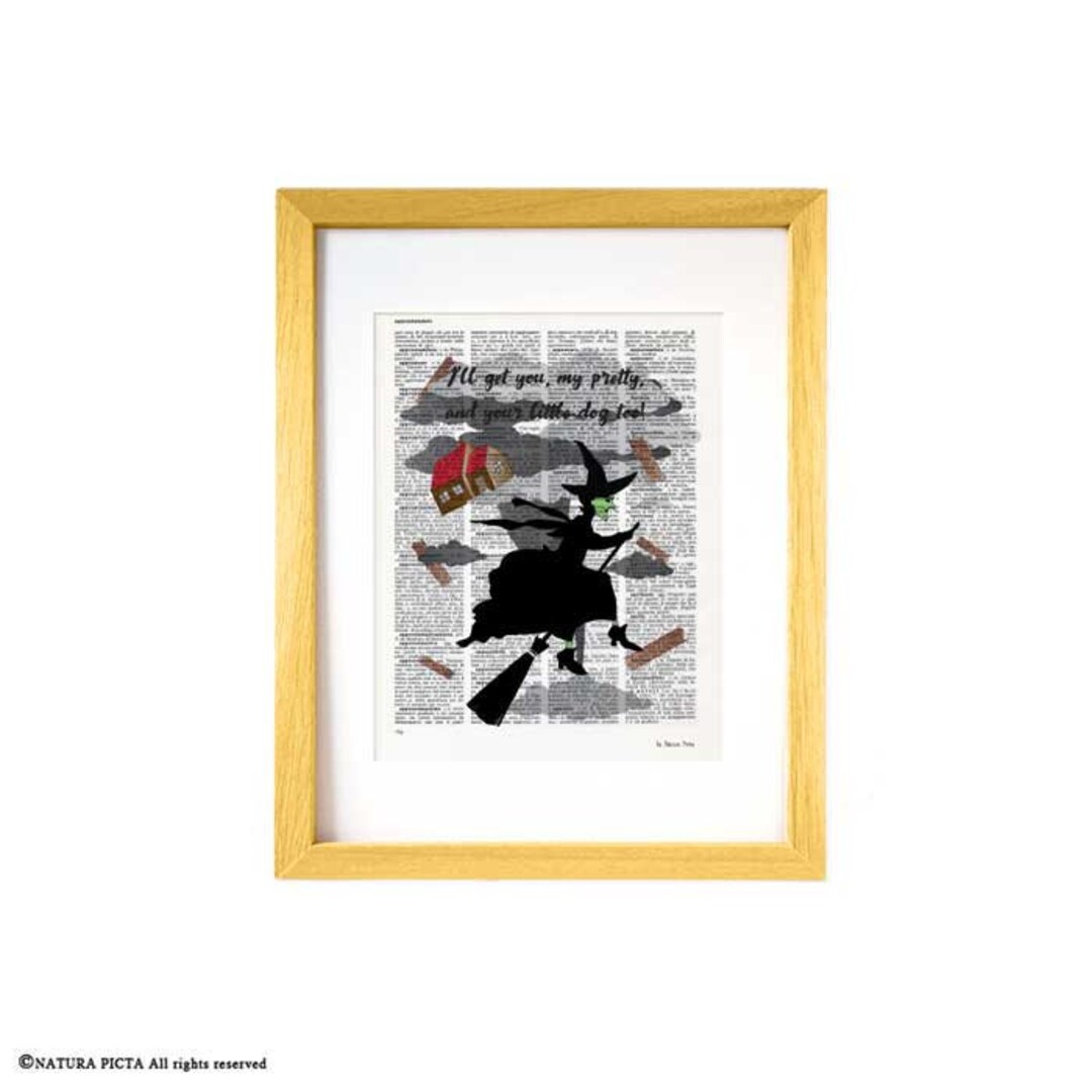 The Wicked Witch of the West Print, Wizard of Oz Print, the Wizard of ...