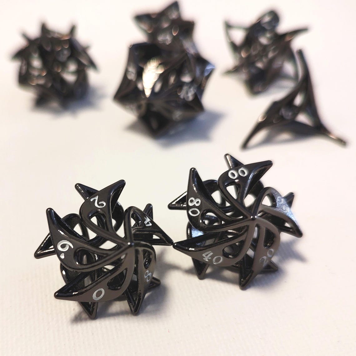 Hollow Metal DND Dice Set Dungeons & Dragons , 40k War Hammer - Etsy