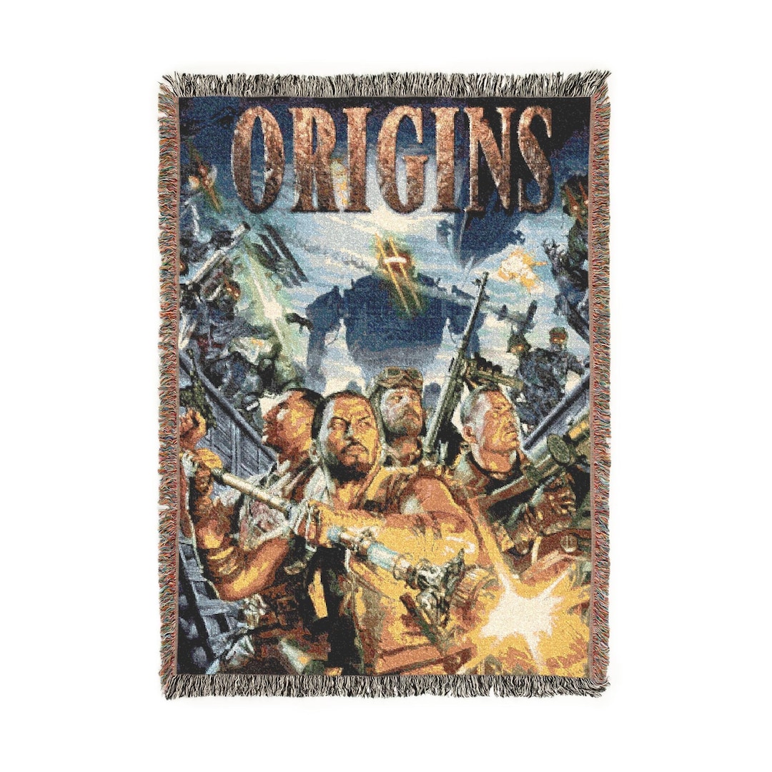 Origins Zombies Woven Tapestry Blanket, Call of Duty Zombies Origins ...