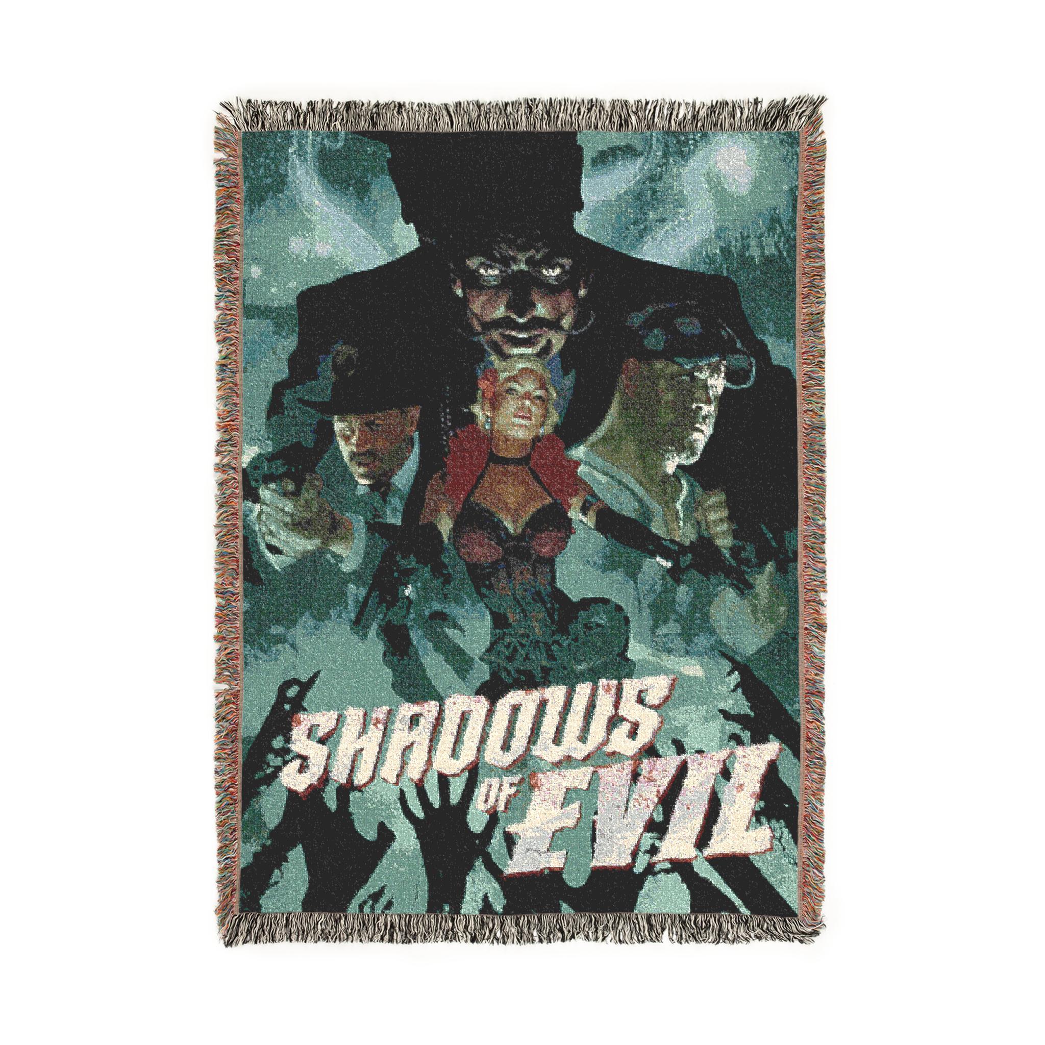 Shadows of Evil Zombies Woven Tapestry Blanket, Call of Duty Zombies ...