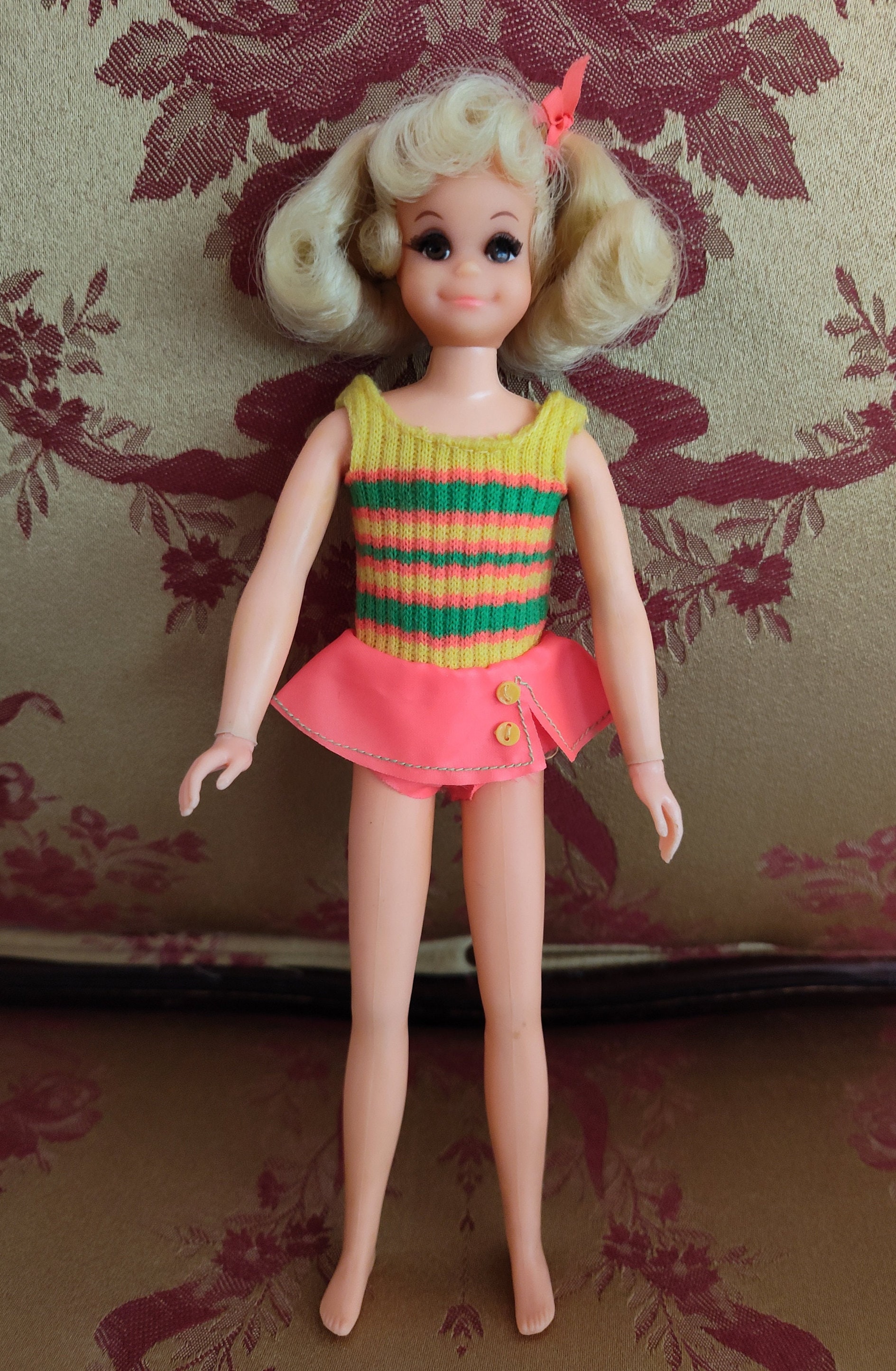 The Living Fluff Doll 1143 Skipper's Friend From Barbie Mattel 1969 - Etsy