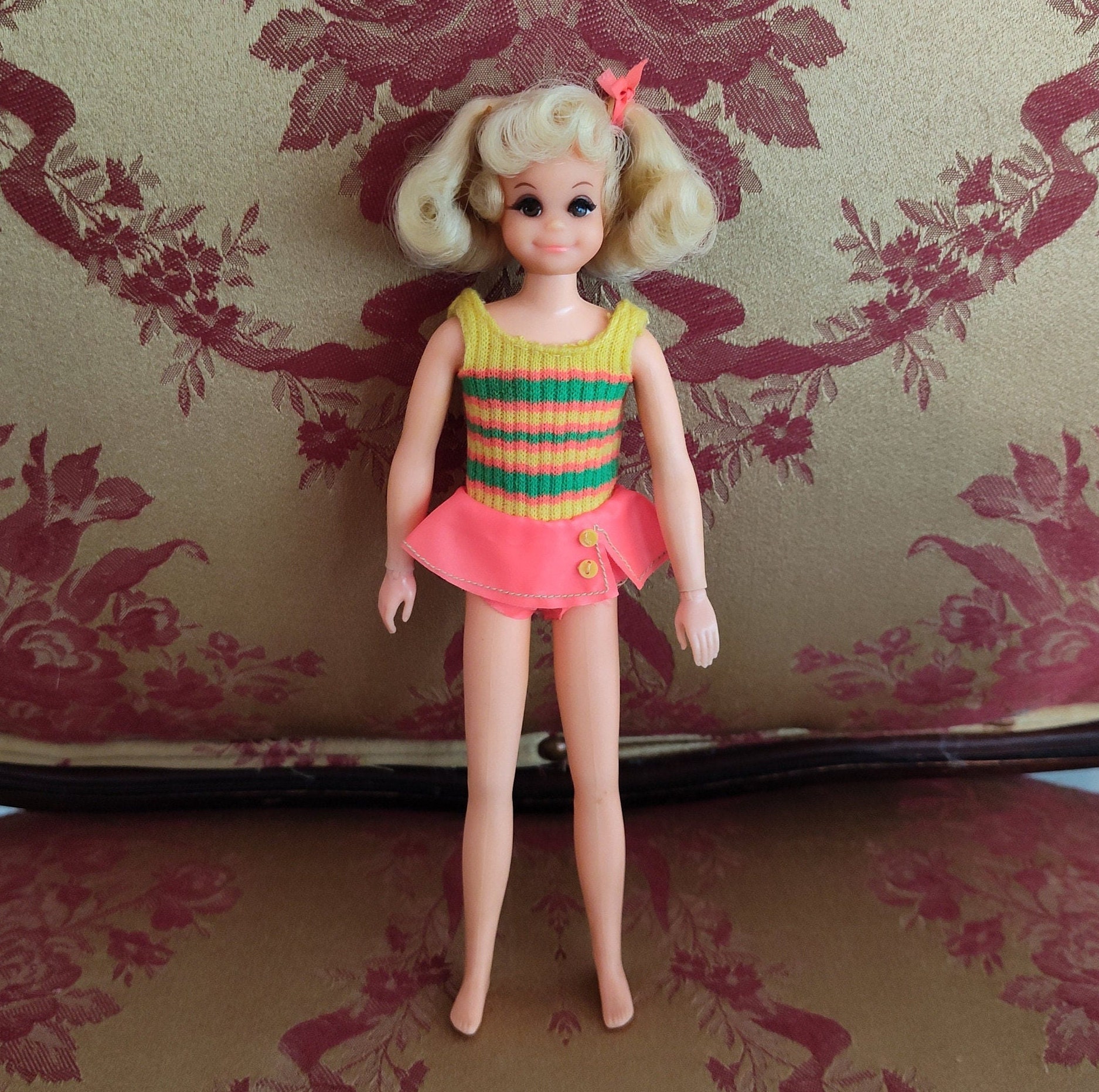 The Living Fluff Doll 1143 Skipper's Friend From Barbie Mattel 1969 - Etsy