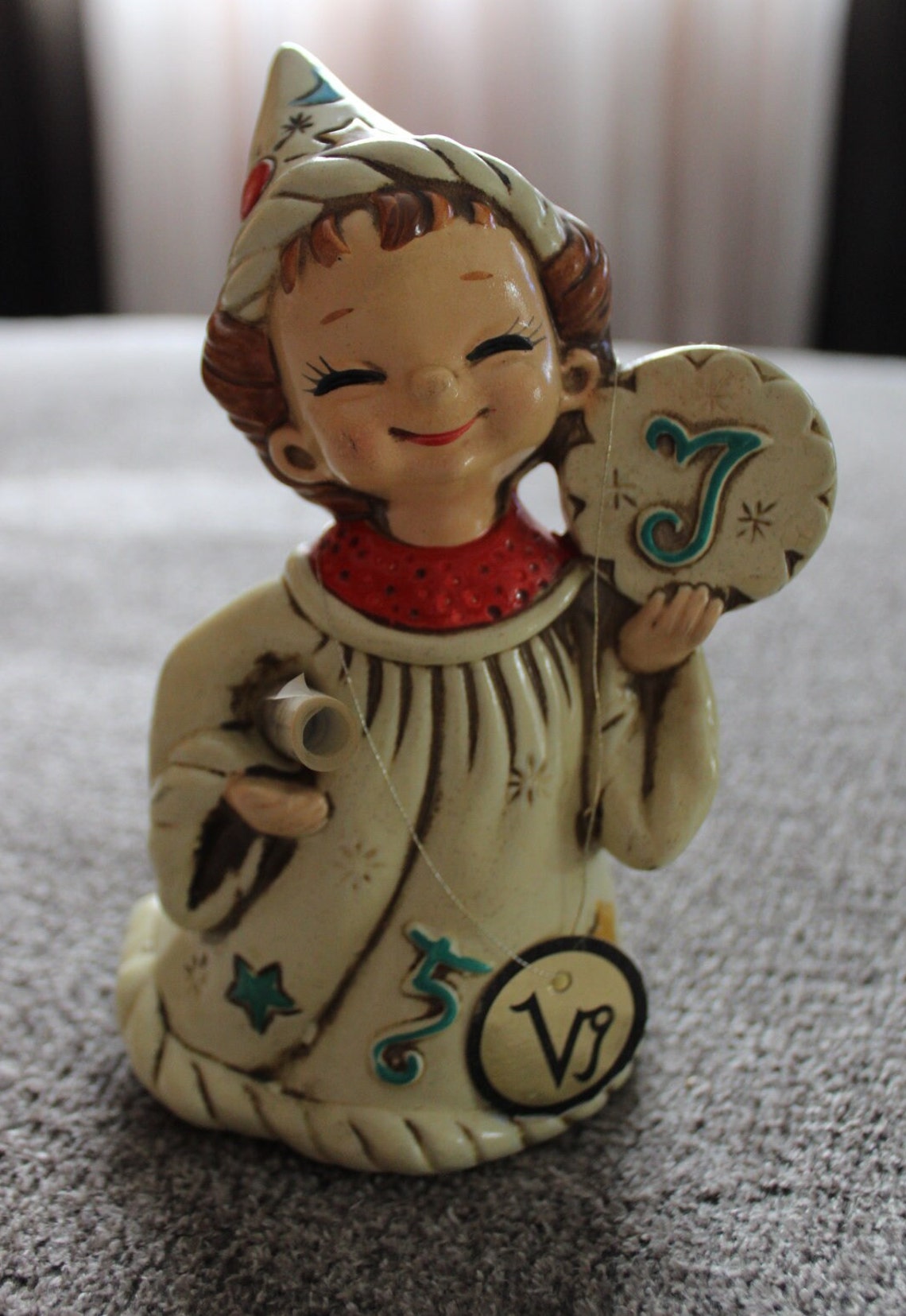 Josef Originals Astrology Series Capricorn Wizard Figurine With Scroll ...