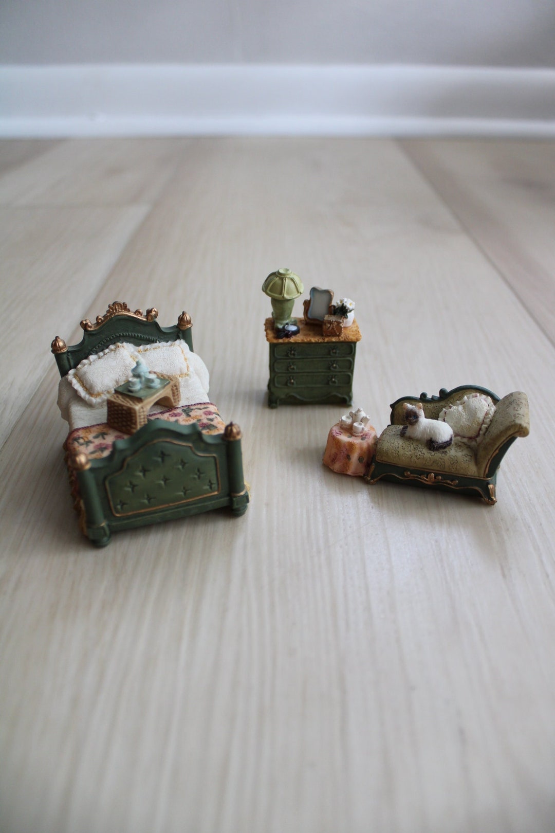 Victorian Memories Miniature Furniture Collection From Avon | Bedroom ...