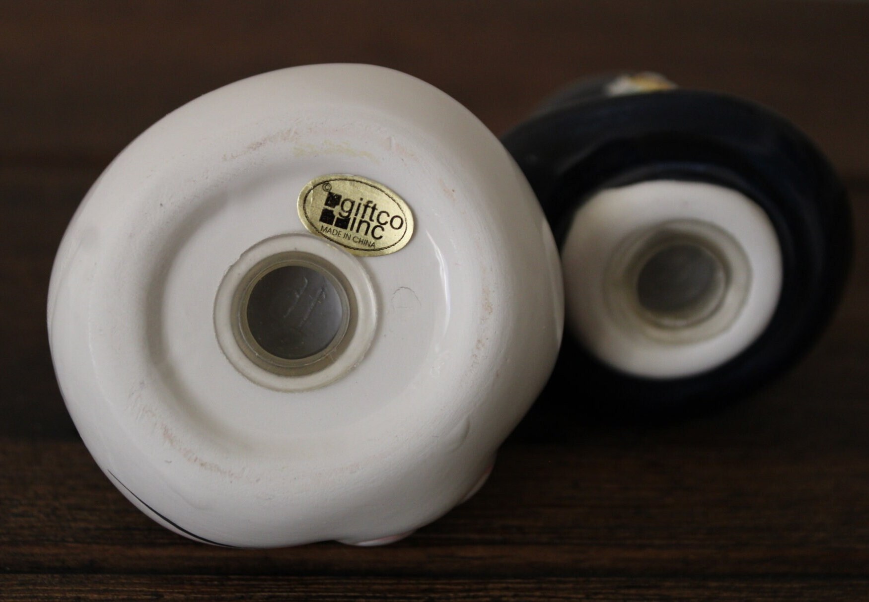 Top Hat Bunny Rabbit Ceramic Salt & Pepper Shakers by Giftco, Inc - Etsy