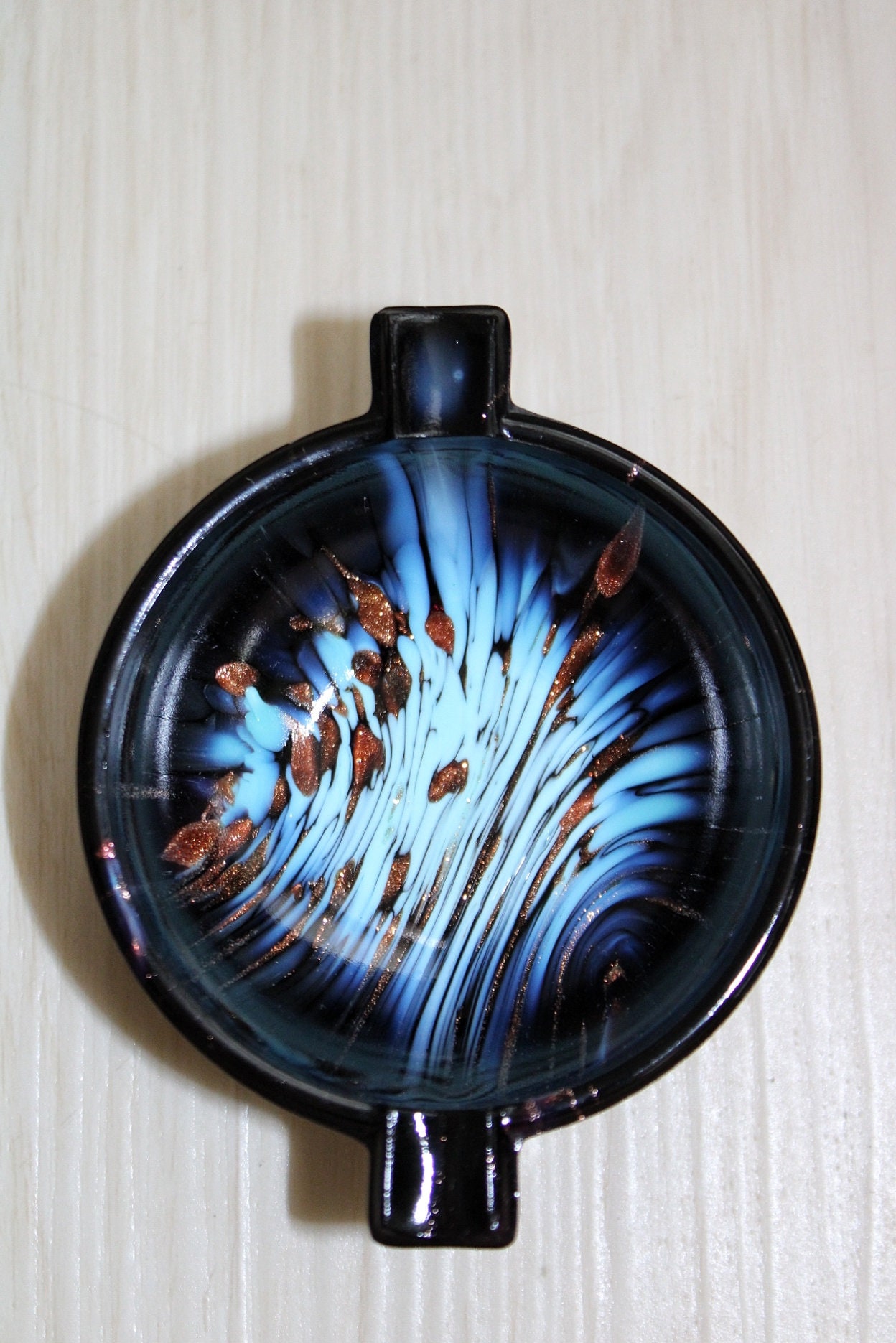 Venetian Weil Murano Art Glass Ashtray Midcentury Modern - Etsy