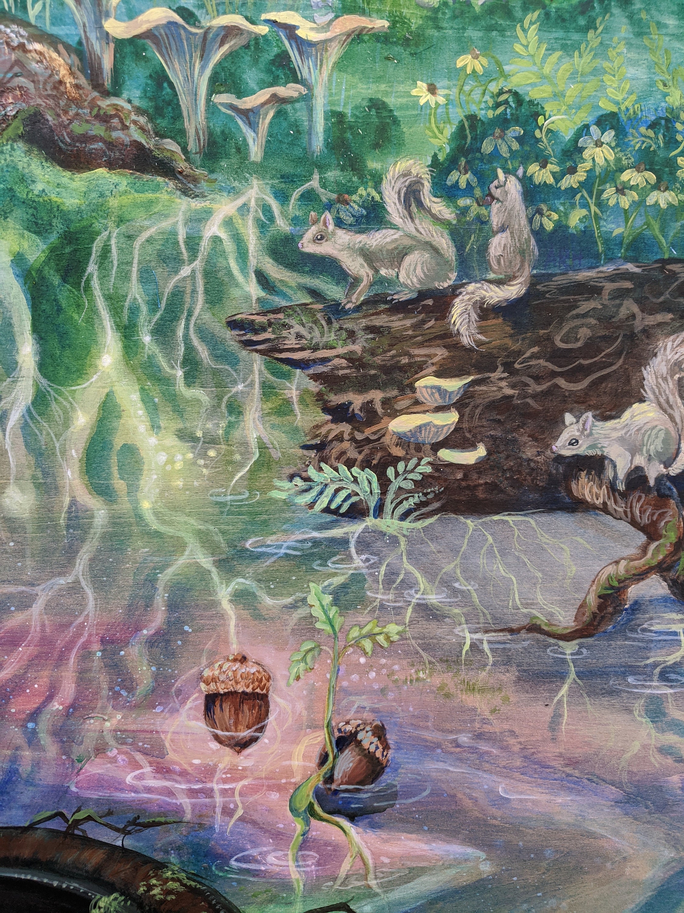 Oak Tree Art, Enchanted Forest - Print- 5x7, 8x10, 11x14" - Etsy