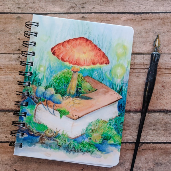 Hedgehog Journal - Etsy