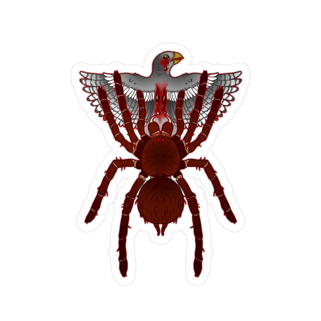 Birdeater Tarantula Color Pop Sticker - Etsy