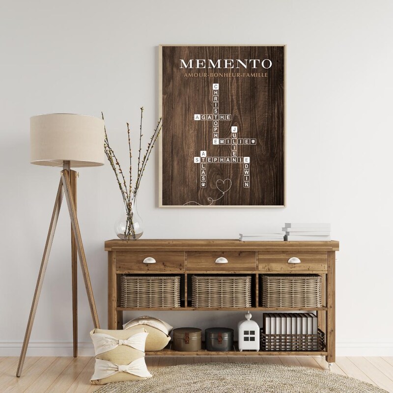 Tableau scrabble personnalisé - Etsy France