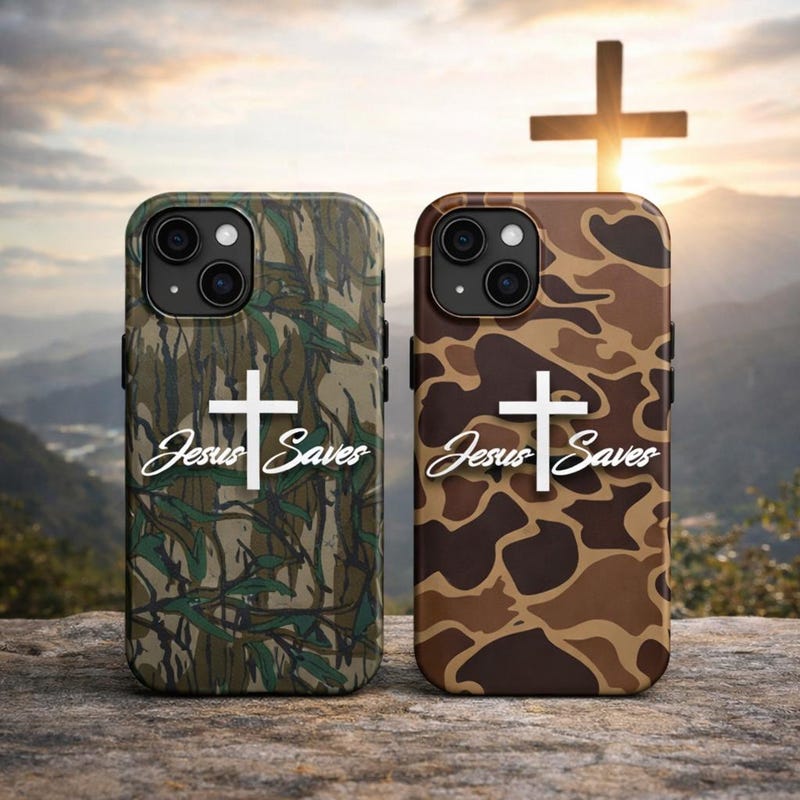Camo iPhone 15 Phone Case - Etsy