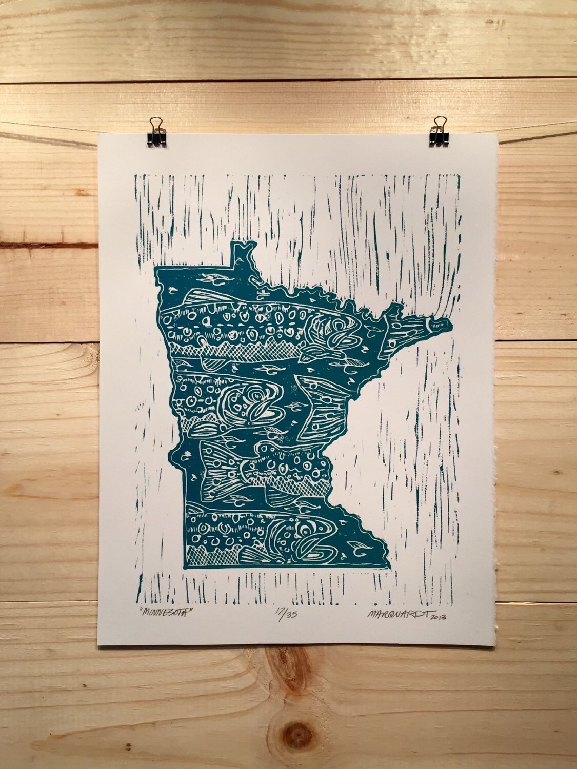 Fly Fishing Artwork minnesota Drift by Jonathan | Etsy