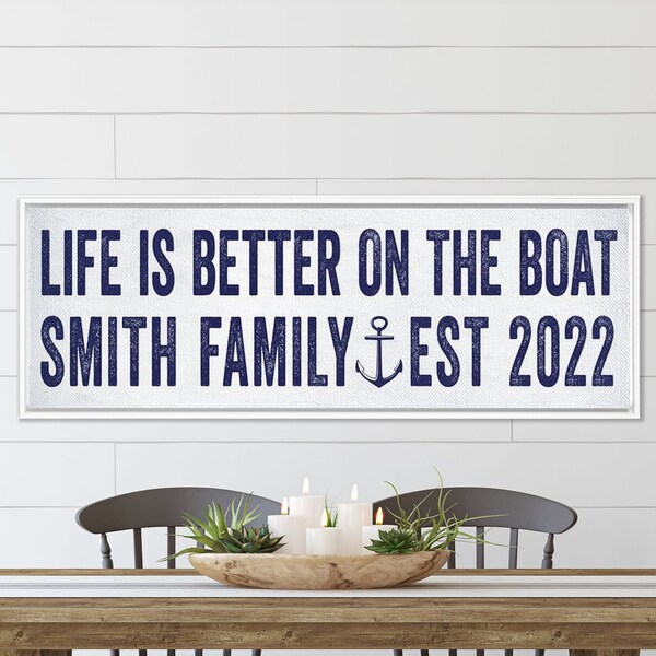 Boat Dock Signs - Etsy