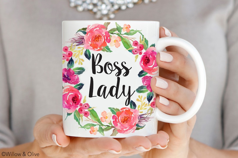 Boss Lady Mug Boss Mug Boss Lady Coffee Mug Gift for Boss - Etsy