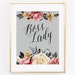 Boss Lady Art Print, Boss Lady Print, Unique Gift Idea for Her, Gift ...
