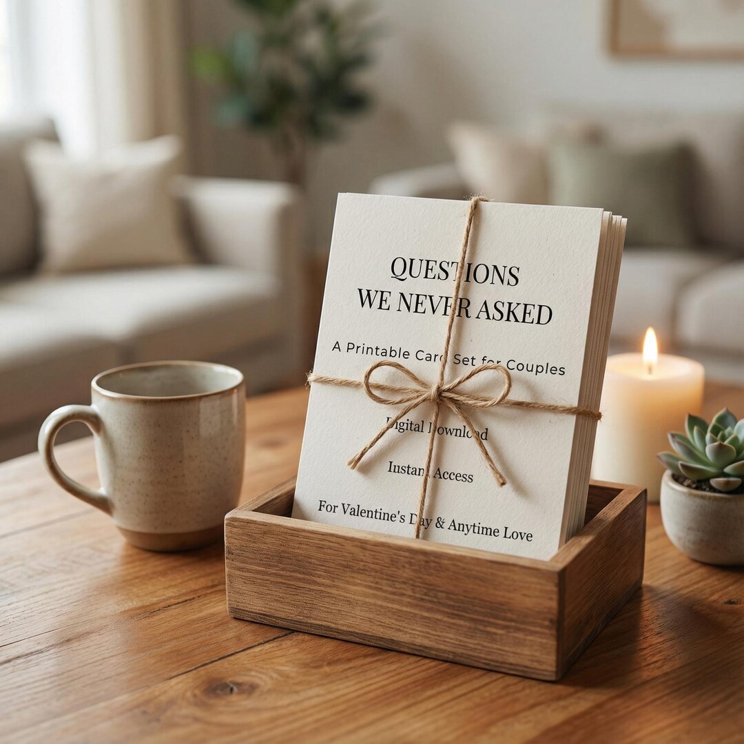 Couple Question Game Printable – Questions We Never Asked, Date Night ...