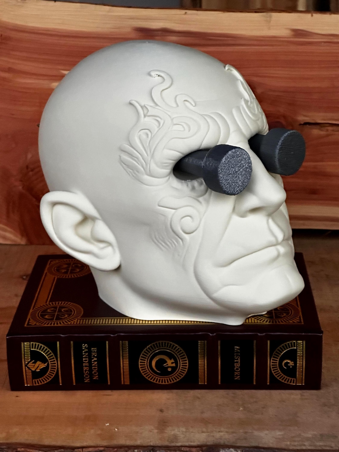 Mistborn Steel Inquisitor Headphone Stand/desk Decor | Cosmere Inspired ...