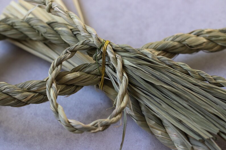Japanese Shimenawa Sacred Rope | Natural Straw Wall Hanging | Minimal ...